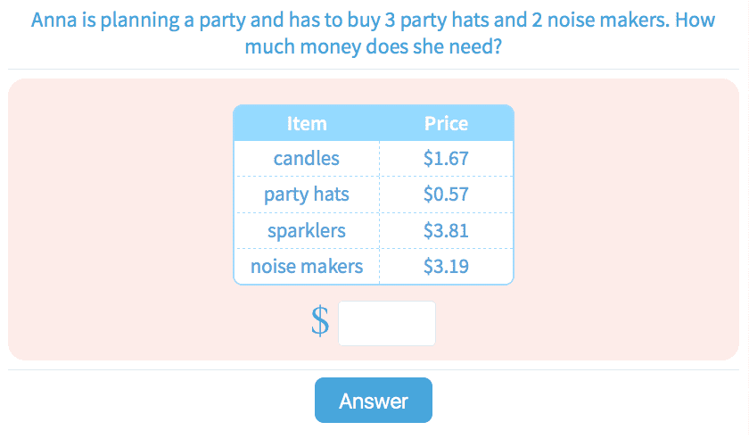 Grade 8 - Practice with Math Games